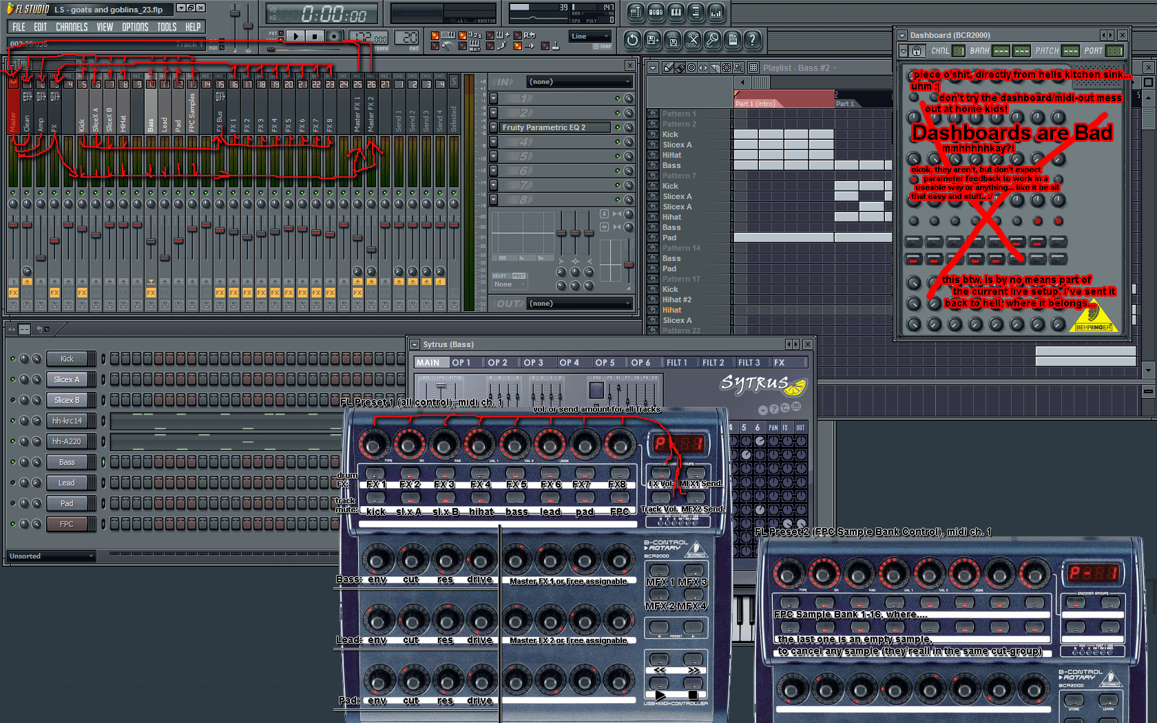 the BCR2000 and a way to mastering FL's livemode | Forum